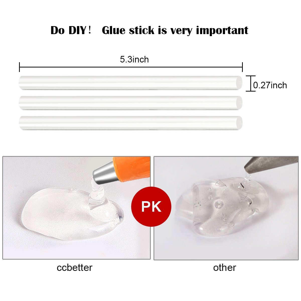 Barra 10 silicon caliente Fina (593)* – TodoDroneRD